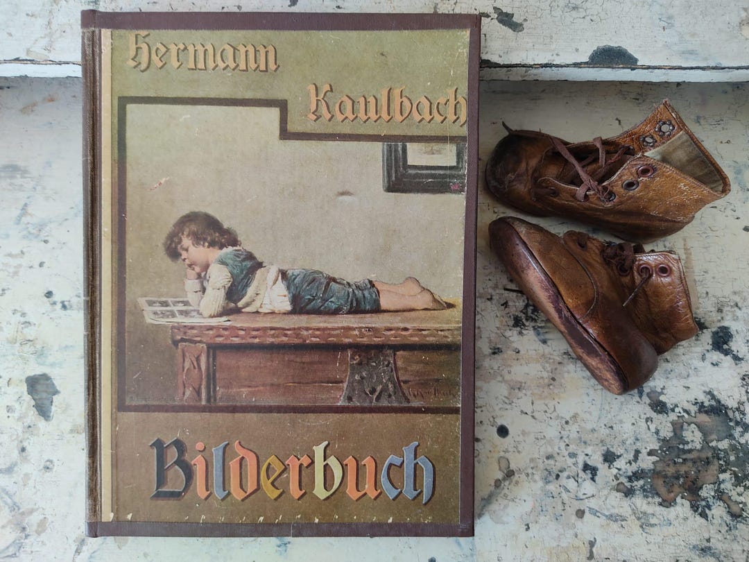 Antique Children's Book HERMANN KAULBAUCH PICTURE BOOK Germany ...