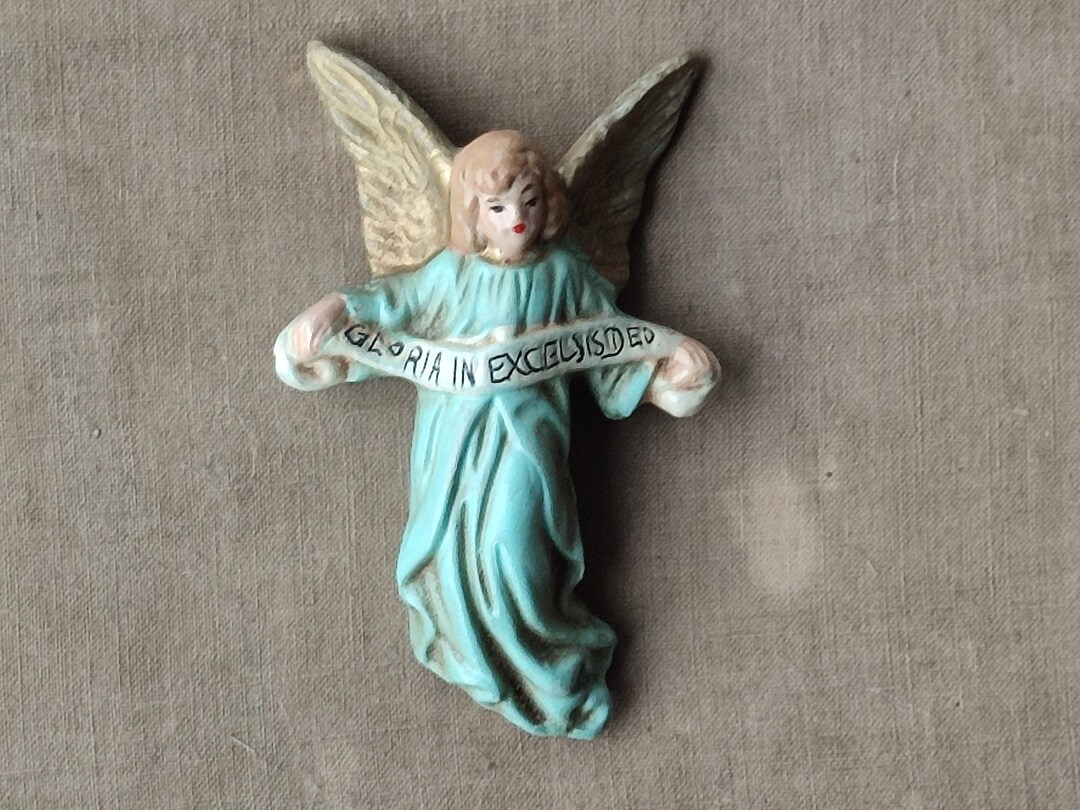Small Vintage Nativity Angel Angel Gloria in Excelsis Deodorant ...
