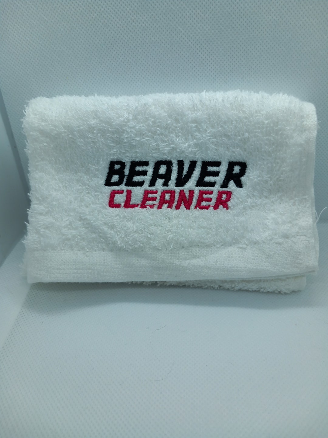 Novelty Cotton Flannel: Embroidered, Fanny, Twat or Beaver Cleaner Gag ...