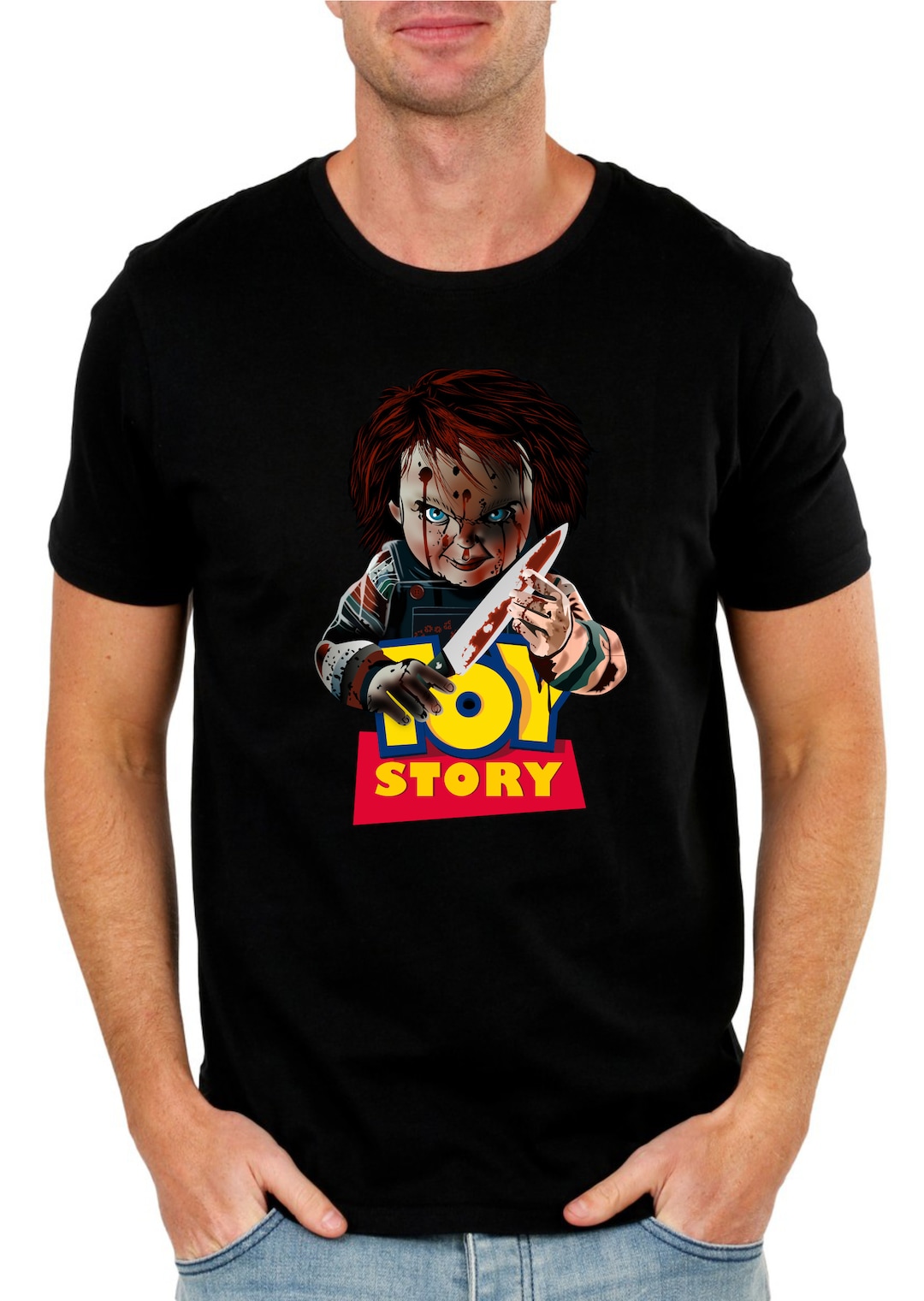 Child's Play chucky Toy Story Mashup Printed - Etsy UK
