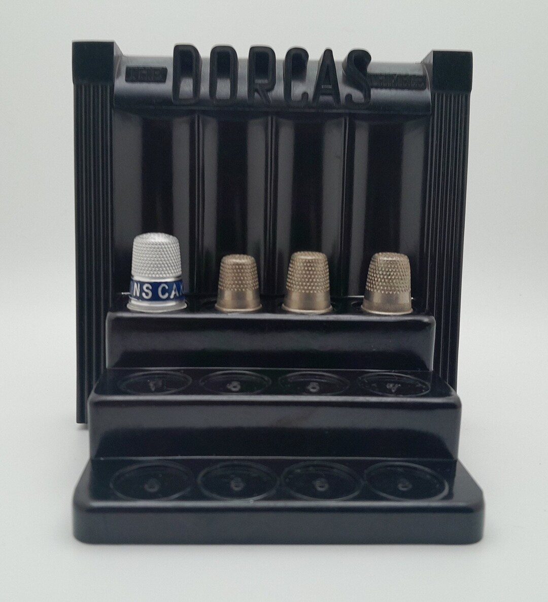 C. 1920s Dorcas Thimble Stand/shop Display With Four Thimbles - Etsy