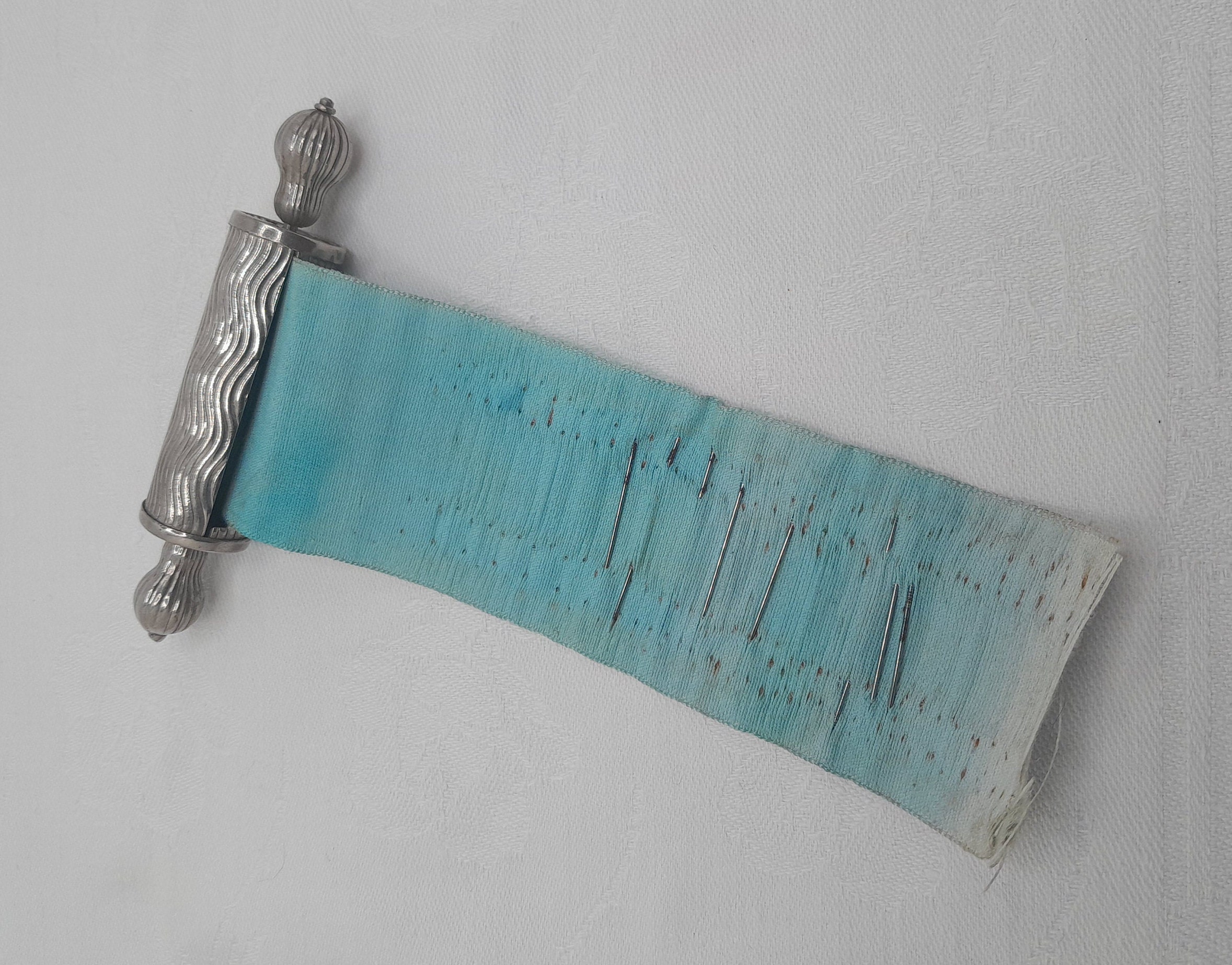 Victorian Needle and Pin Roll in Shape of Scroll - Etsy