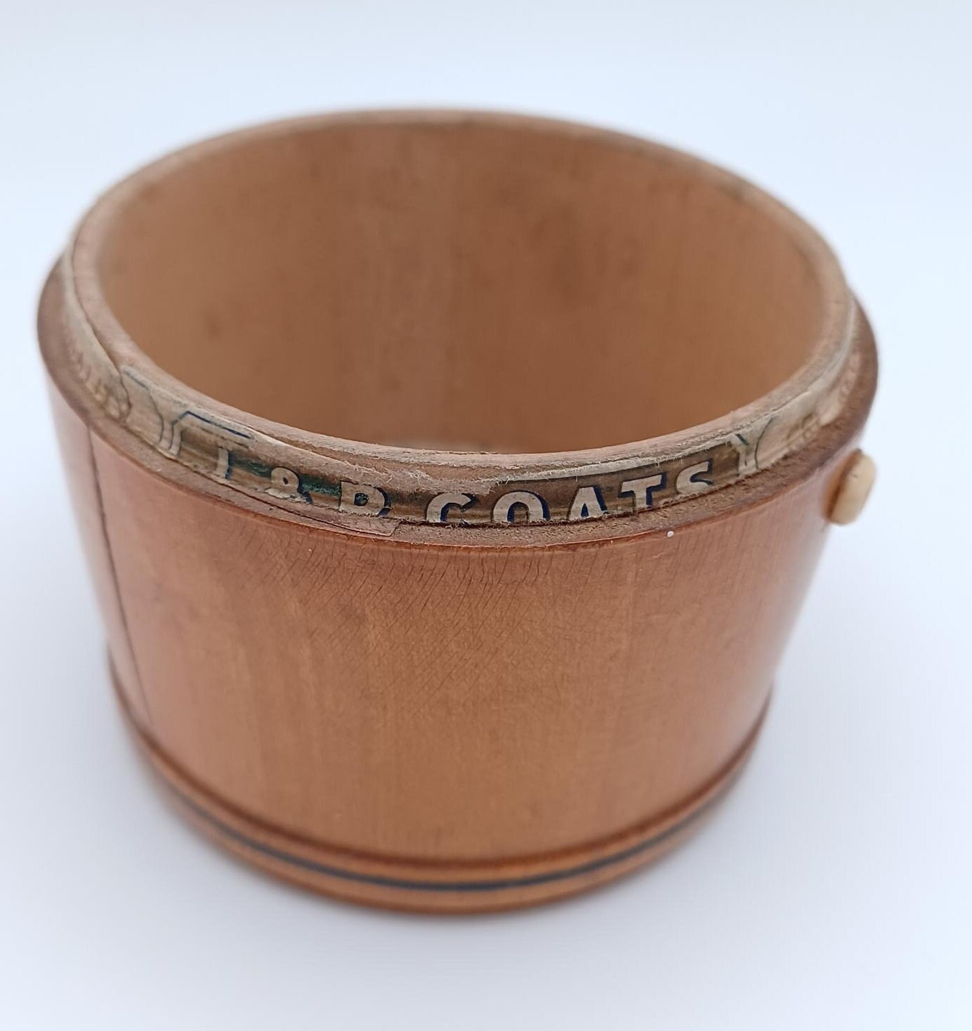 Antique Thread Dispenser or Box With Boat Decoration, James Chadwick - Etsy