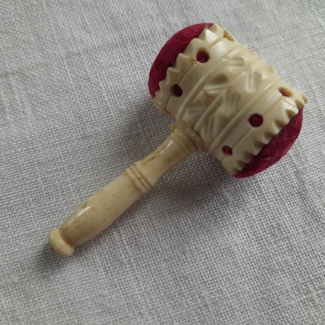 Victorian Gavel Pincushion, Bone - Etsy