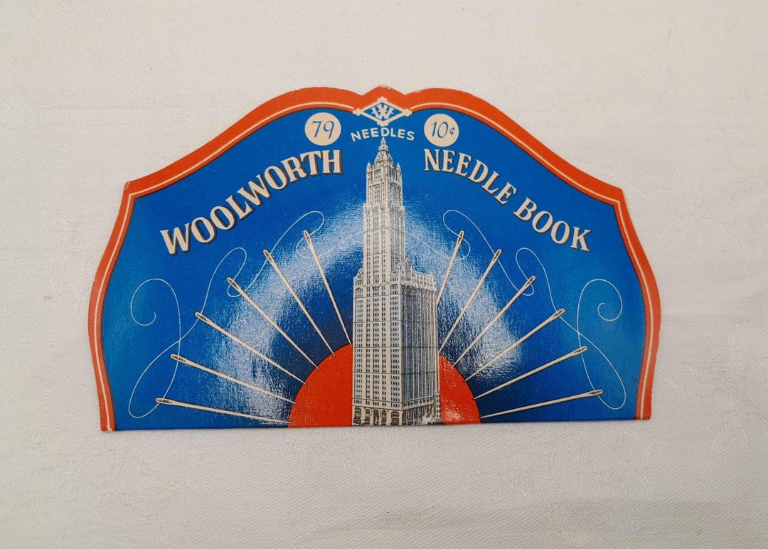 Vintage Woolworth Needle Book, C. 1950s - Etsy