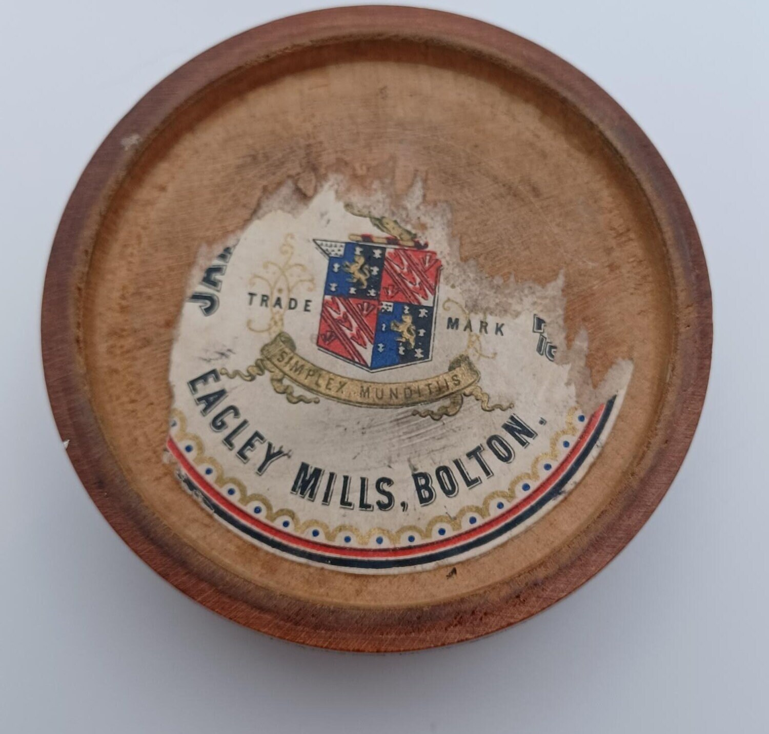 Antique Thread Dispenser or Box With Boat Decoration, James Chadwick - Etsy