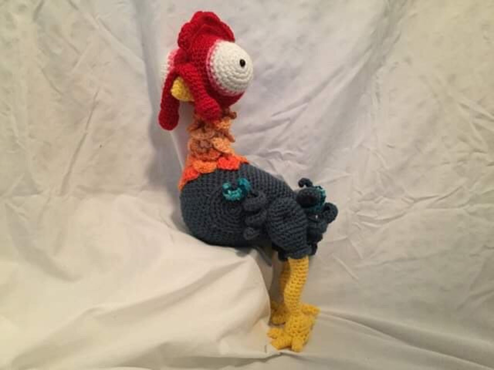 Crochet Rooster PATTERN / Chicken Plushie / Stuffed Amigurumi - Etsy