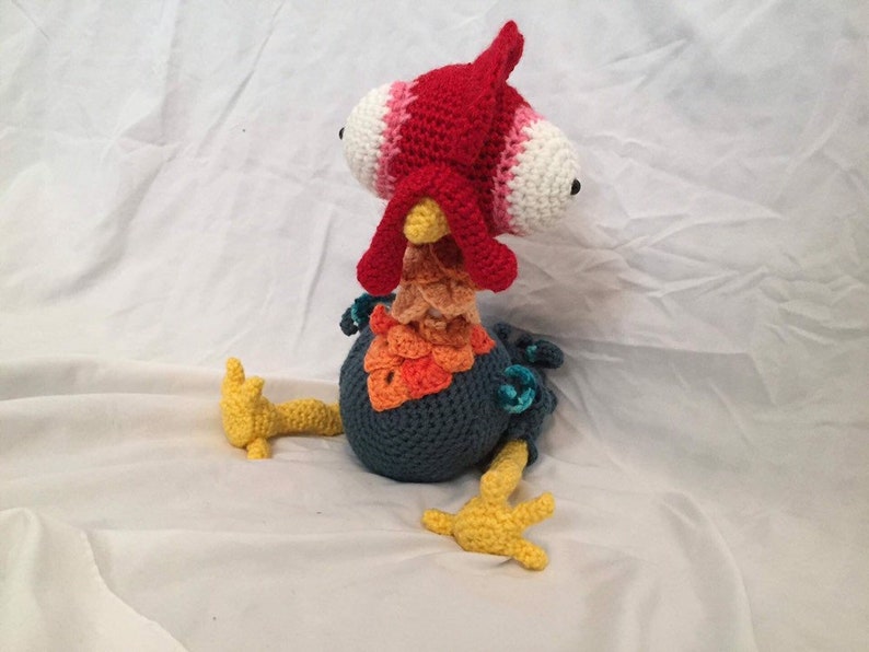 Crochet Rooster PATTERN / Chicken Plushie / Stuffed Amigurumi - Etsy