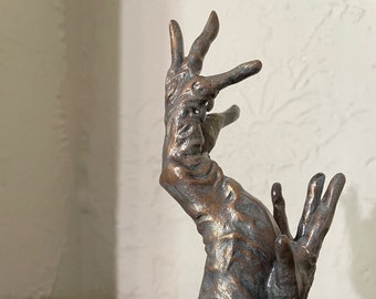 Reaching Hands Sculpture - Etsy