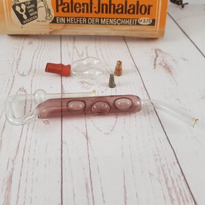 Inhaler GLASS TYPE Maholda with oil. USSR 1970-80 | Etsy