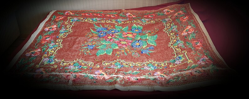 Gabilen carpet. Flowers Rug. Wall decor. The decor. rooms | Etsy