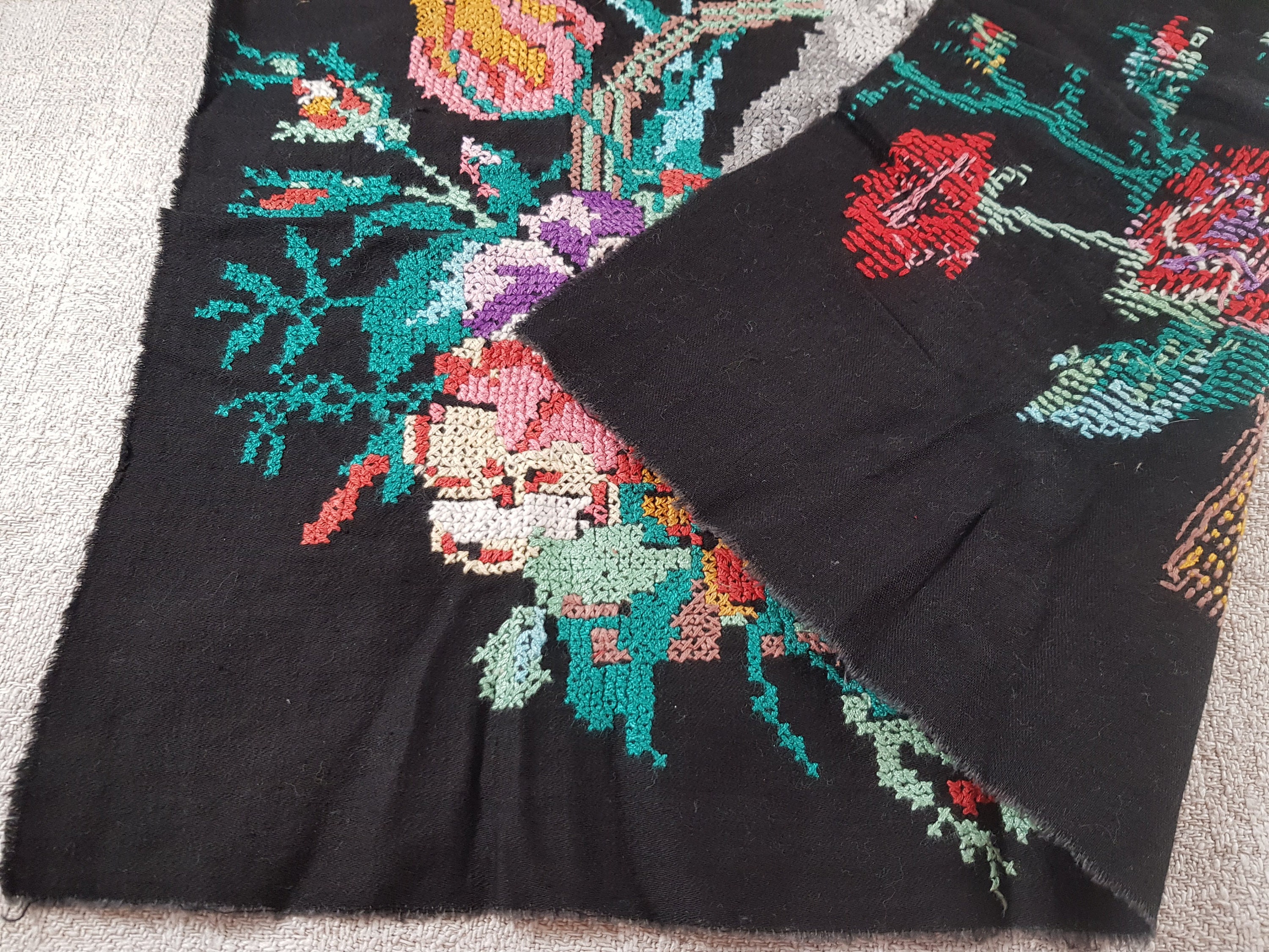 RARE Ukrainian Embroidery Vintage Hand Embroidered Picture Old | Etsy