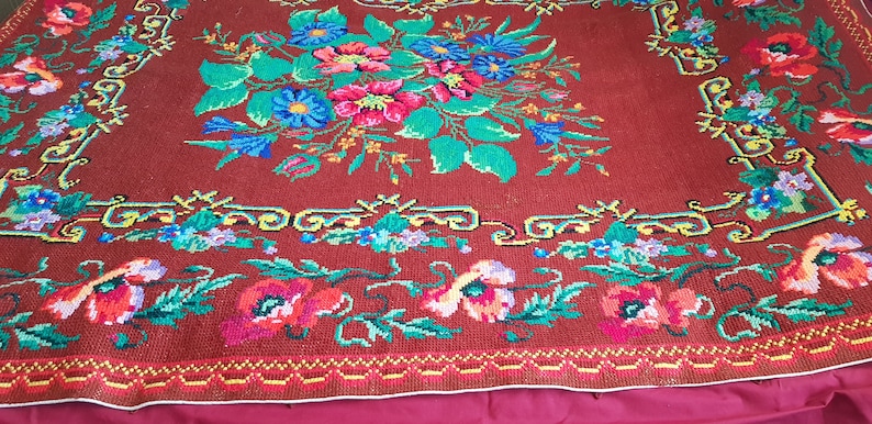 Gabilen carpet. Flowers Rug. Wall decor. The decor. rooms | Etsy