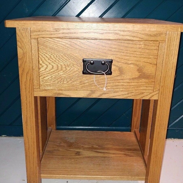 Mission Style Nightstand - Etsy