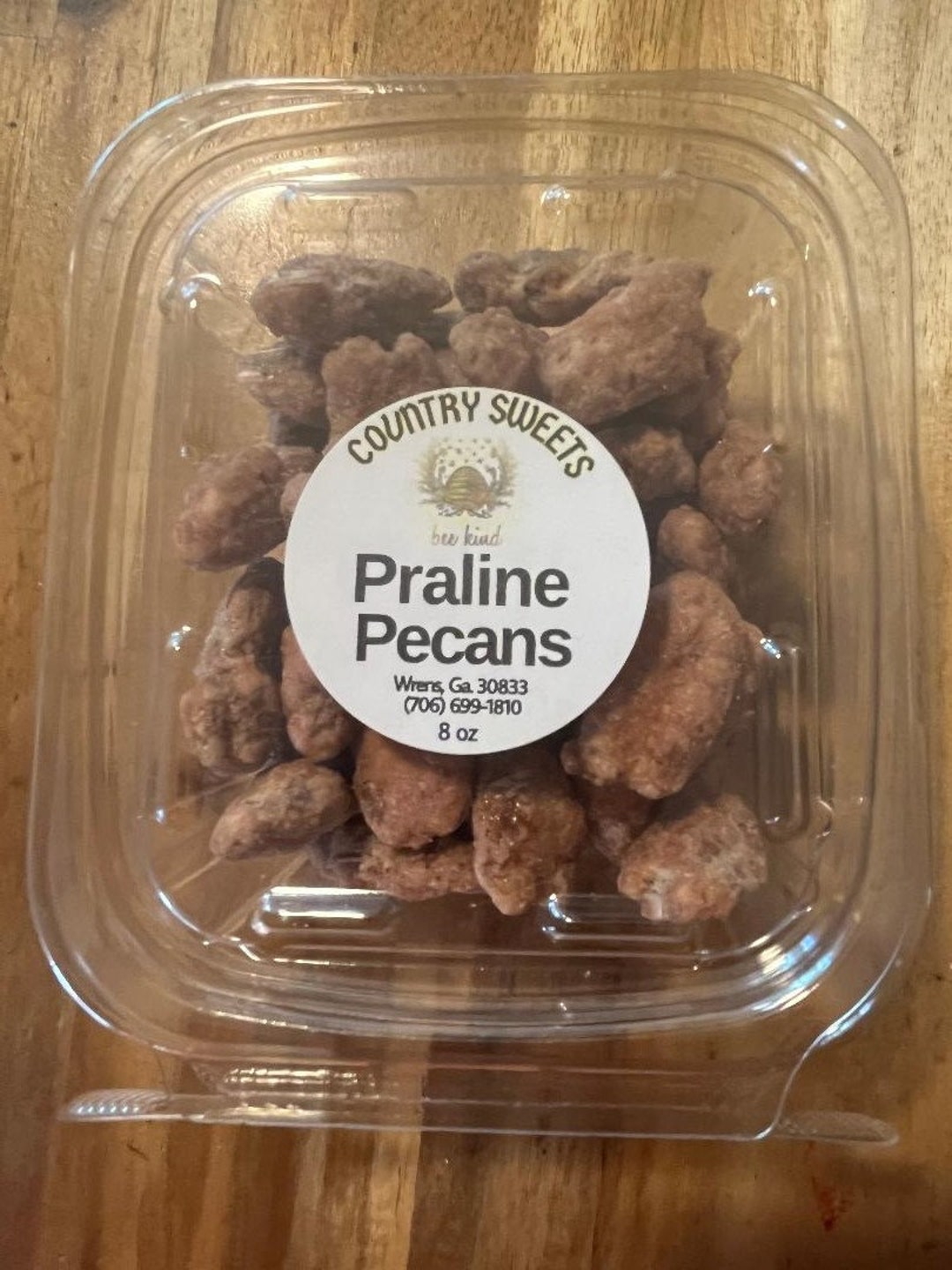 Country Sweets 8 Oz Georgia Pecan Praline - Etsy