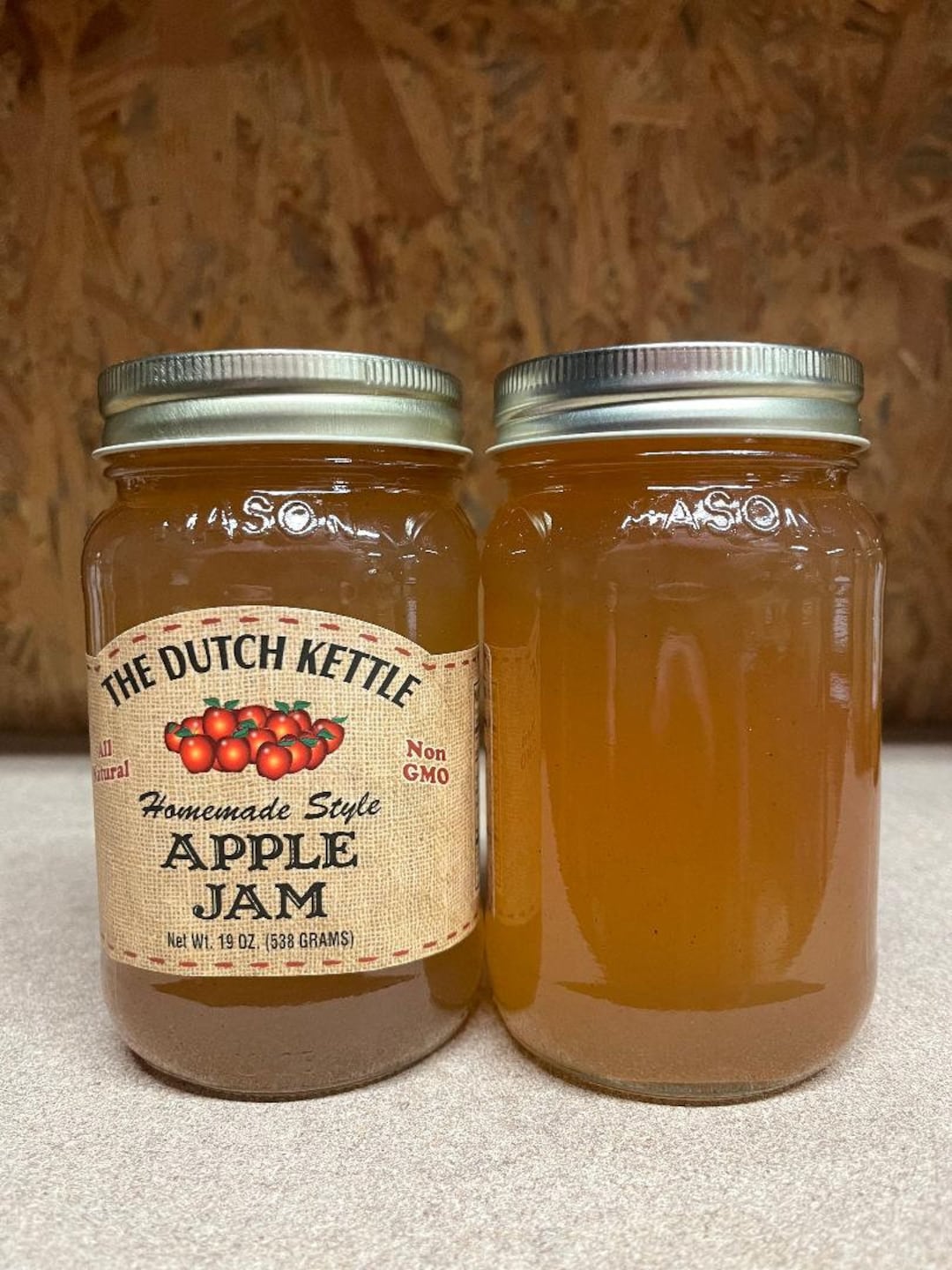 Dutch Kettle All-natural Homestyle Apple Jam 19 Oz Jar - Etsy