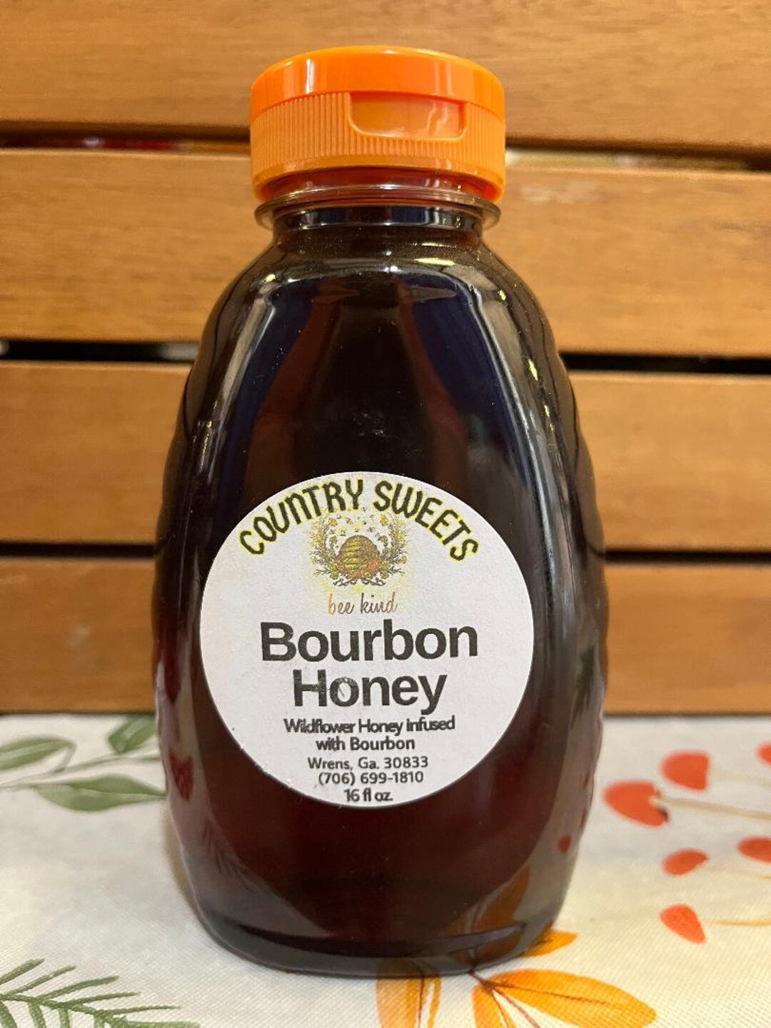 Country Sweets Bourbon Infused Honey 16 Oz - Etsy