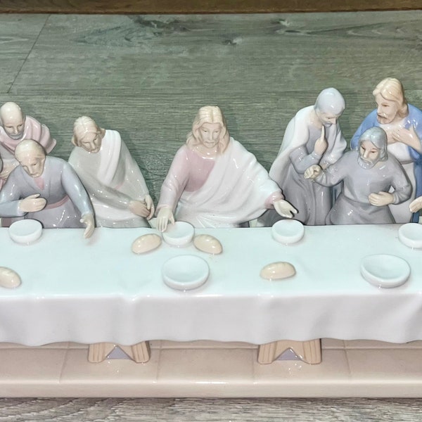 Porcelain Last Supper - Etsy