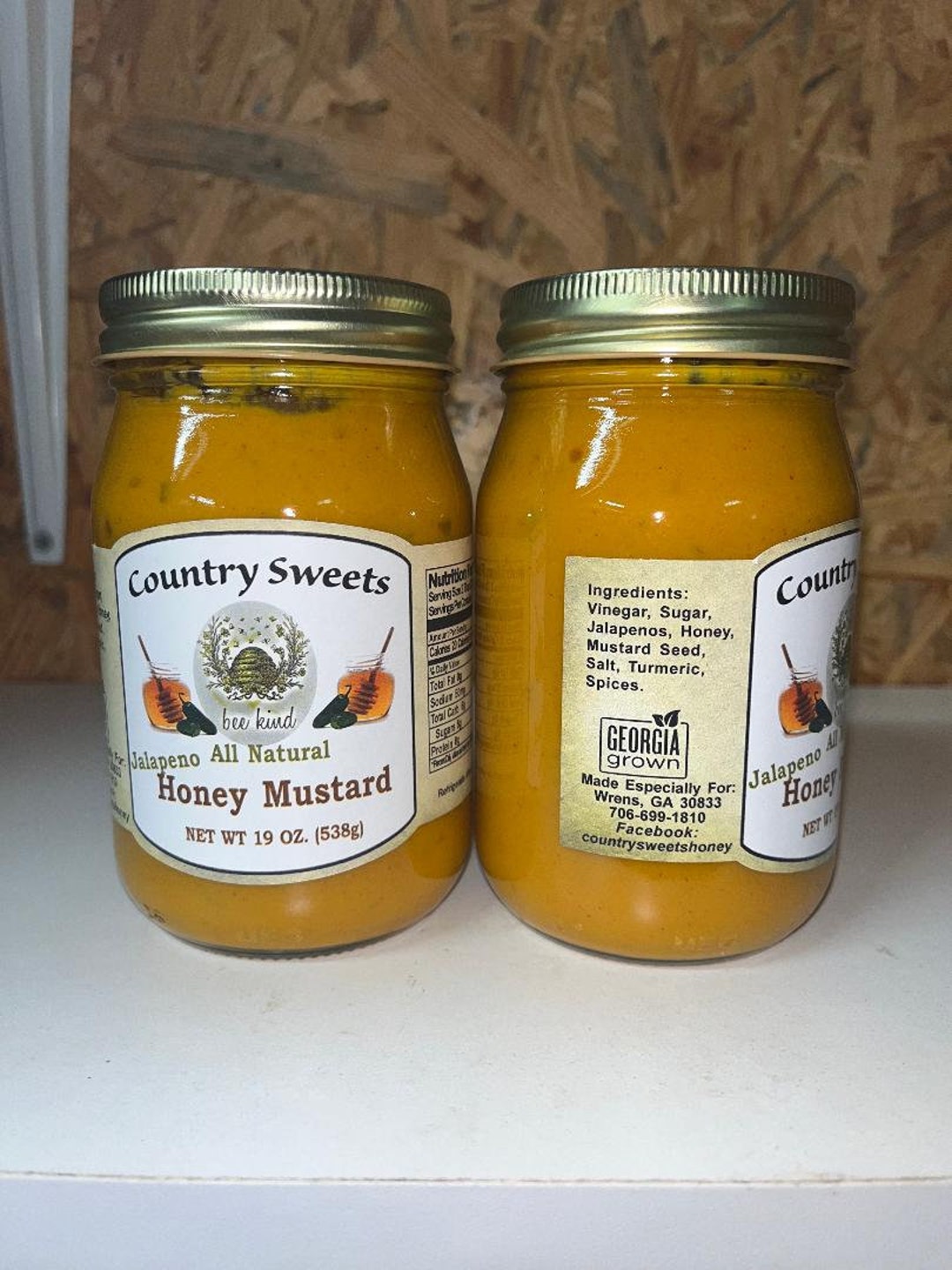 Country Sweets Jalapeno Honey Mustard - Etsy