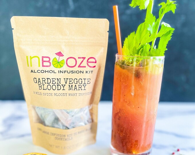 Mild Spice Garden Veggie Bloody Mary - Alcohol Infusion Cocktail Kit ...