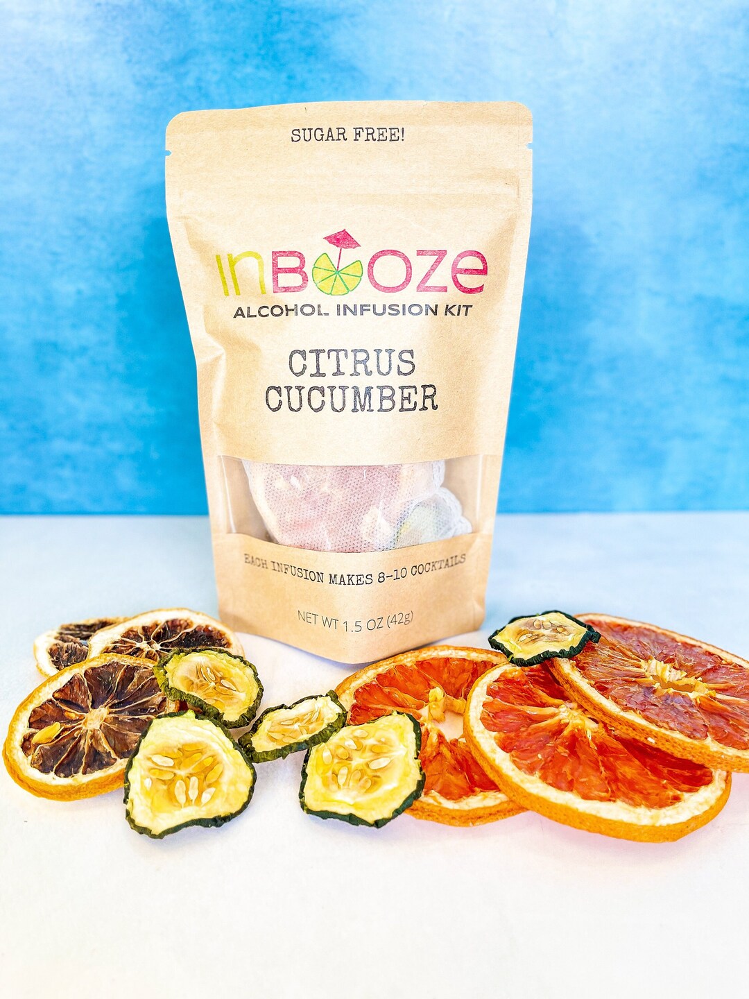 Citrus Cucumber Alcohol Infusion Kit: Handmade Cocktail Mix - Etsy