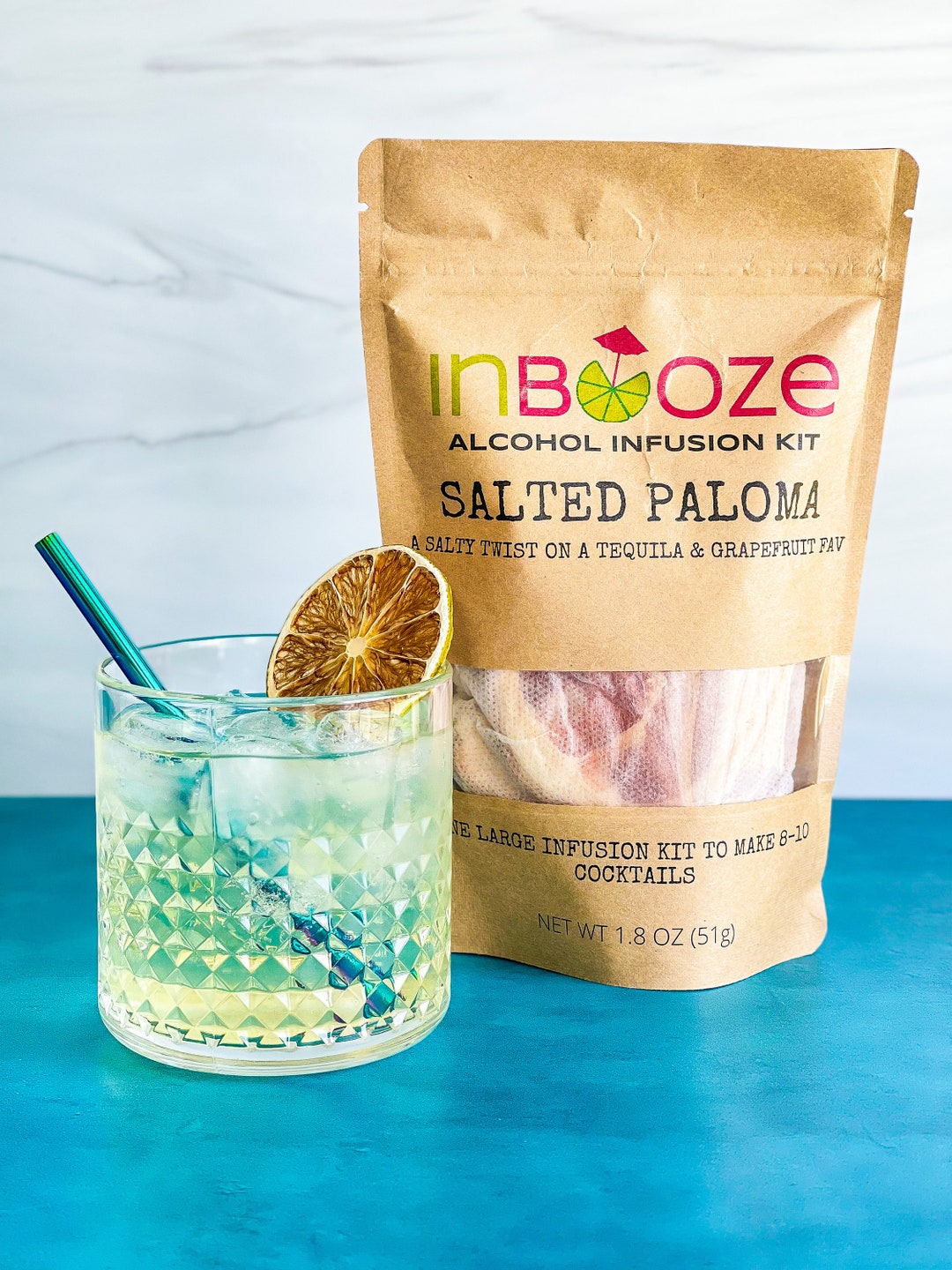Salted Paloma Alcohol Infusion Cocktail Kit - Try With Tequila or Vodka ...