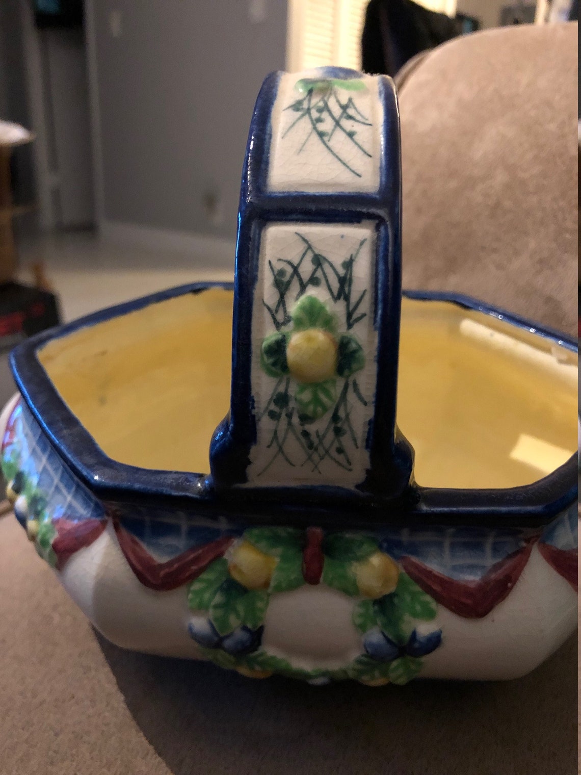 Vintage Maruhon Ware Japan Candy Basket - Etsy