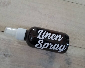 Linen Spray Label | Etsy