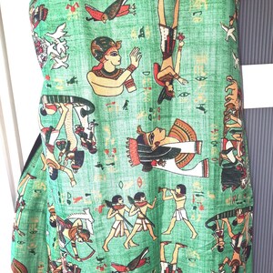 GREEN SCARF Egyptian Design Wrap Sarong Throw Fabric Shawl Ancient ...