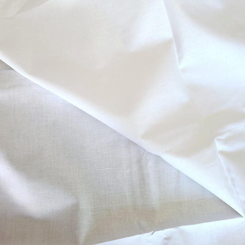 White Home Decor Fabric - Etsy