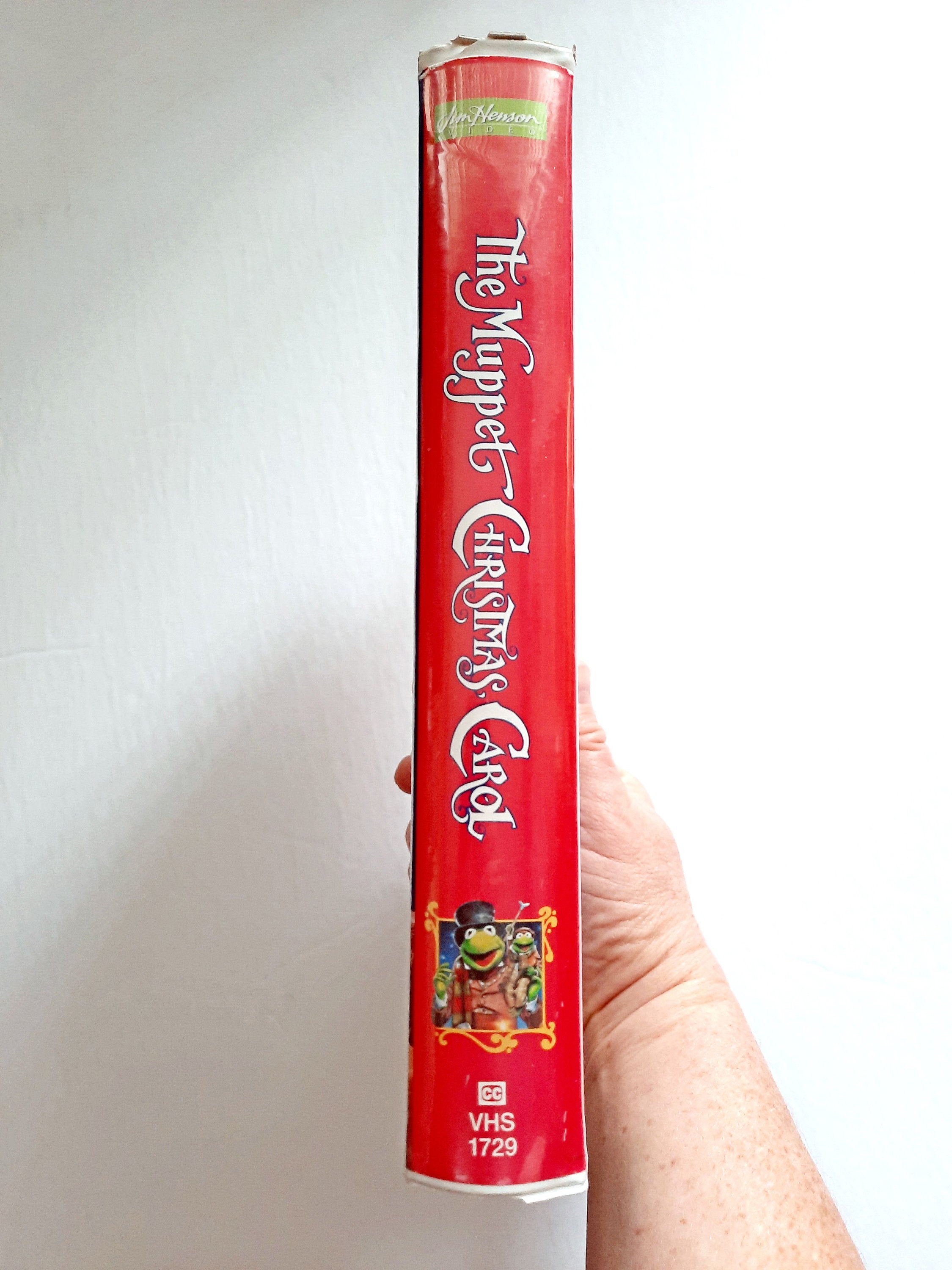 The MUPPET CHRISTMAS Carol VHS Walt Disney Video Classic - Etsy