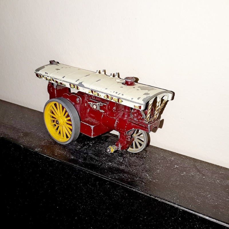 Antique Toy Steam Engine - Etsy