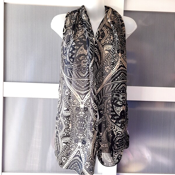 Mexico Silk Scarf - Etsy