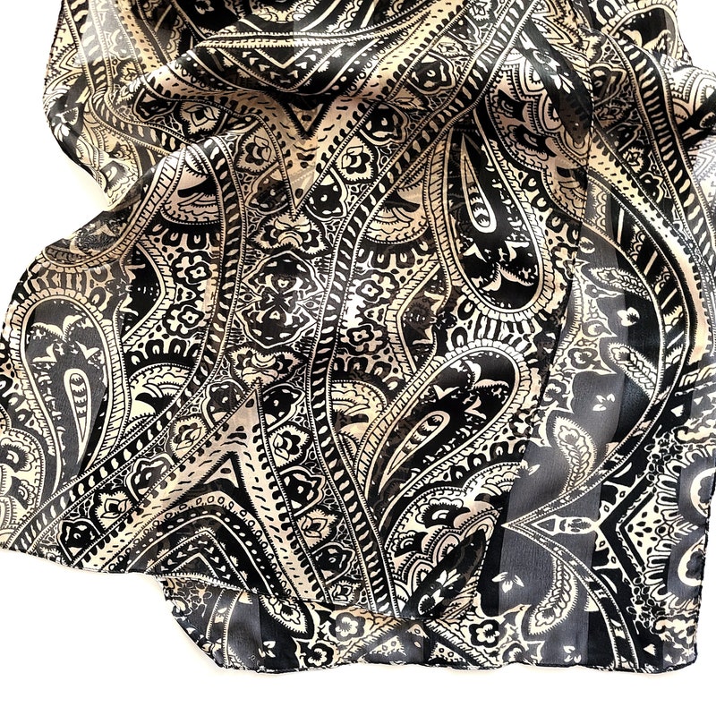 Mexico Silk Scarf - Etsy