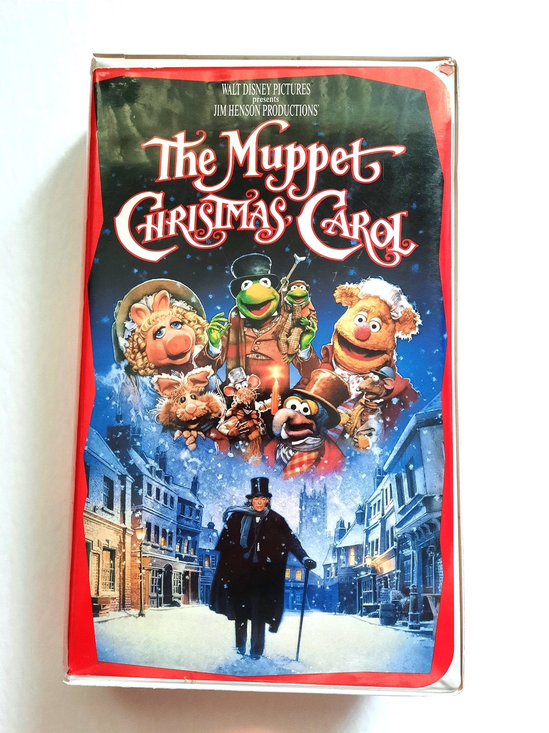 The MUPPET CHRISTMAS Carol VHS Walt Disney Video Classic Holiday Fairy ...