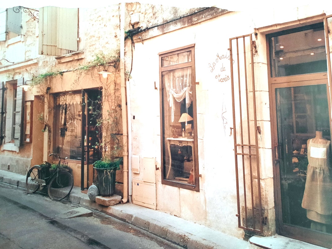 OLD FRANCE St. Remy Street Scene by Maureen Love Poster Fashion Antique ...