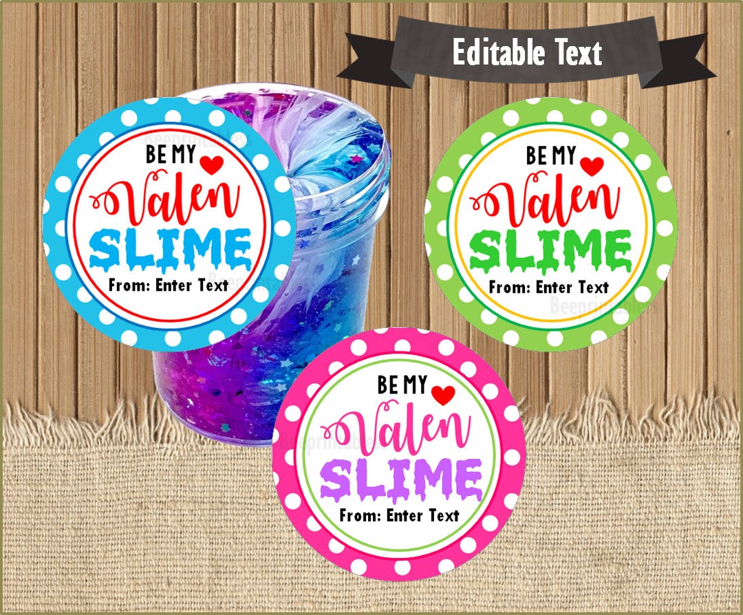 Slime Valentine Cards, Printable Slime Valentine, School Valentines ...