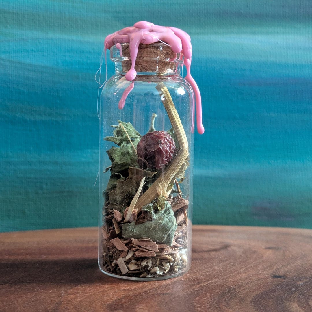 Friendship Spell Jar | Peace and Love - Etsy