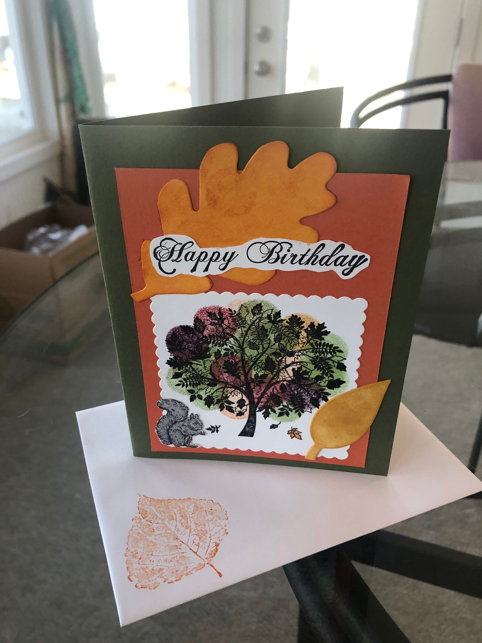This Beautiful Autumn (fall) Birthday Card is Spectacular, Pretty ...