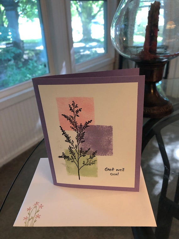 Beautiful 'get Well Soon' Greeting Card for Men or - Etsy