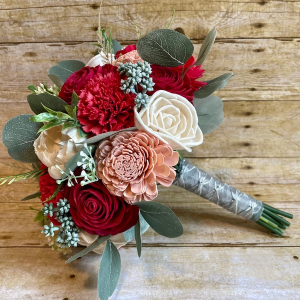 Sola Wood Bouquet - Etsy