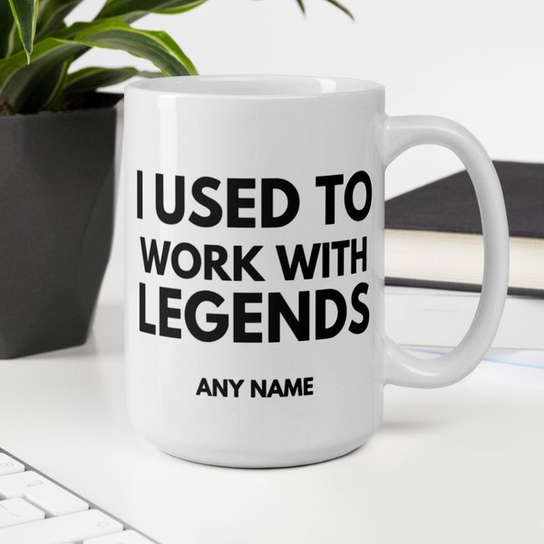 I Used to Work With Legends - Etsy UK