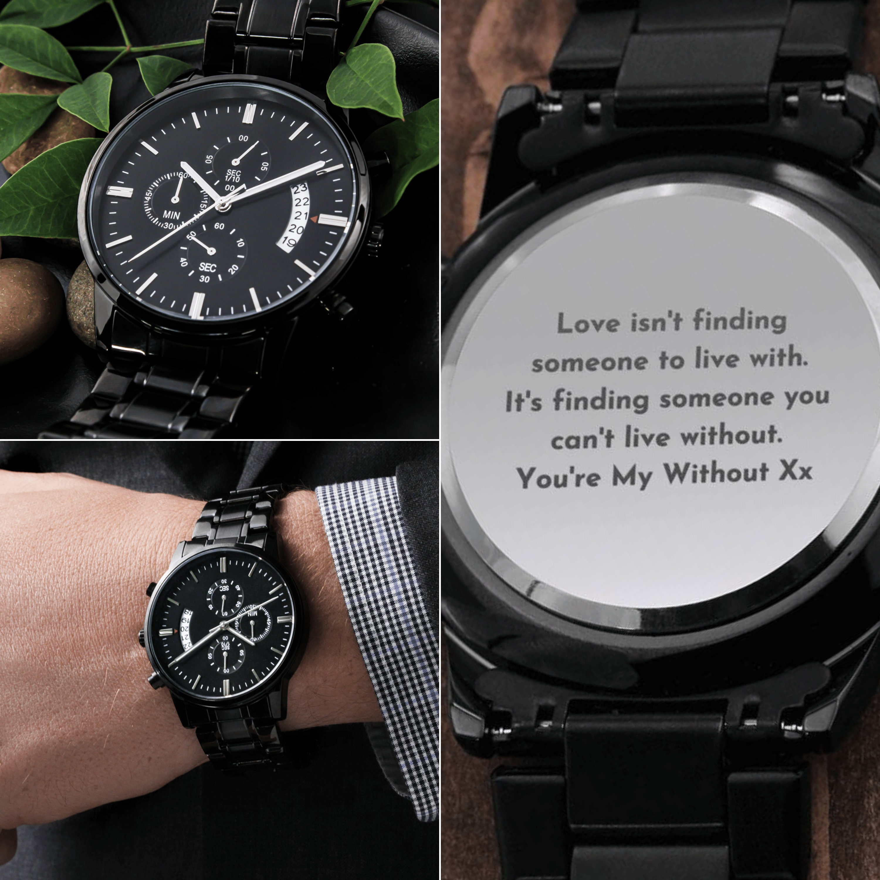 Engraved Watch Gift Anniversary Birthday Gifts for | Etsy