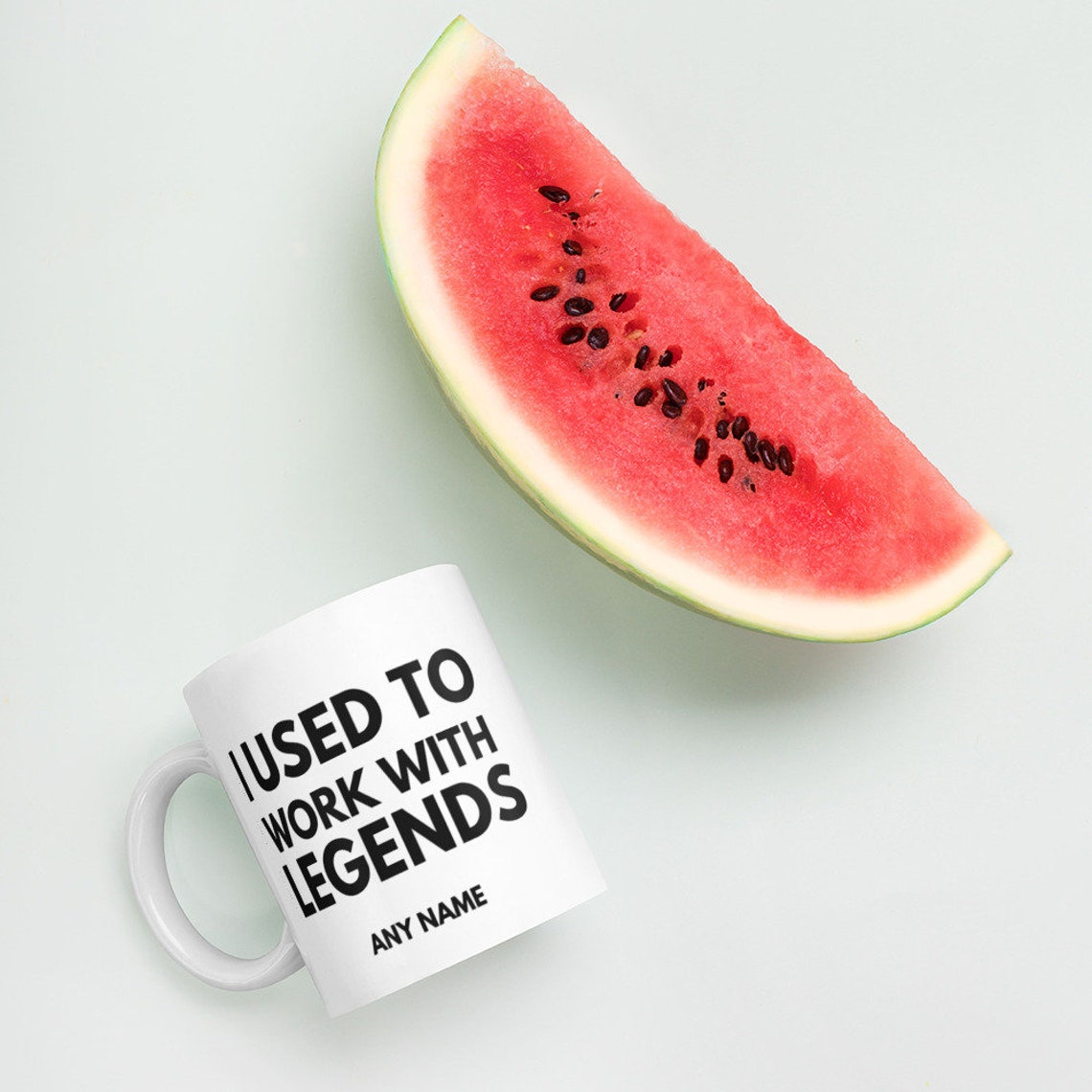Personalised I Used to Work With Legends Mug Leaving Job - Etsy India