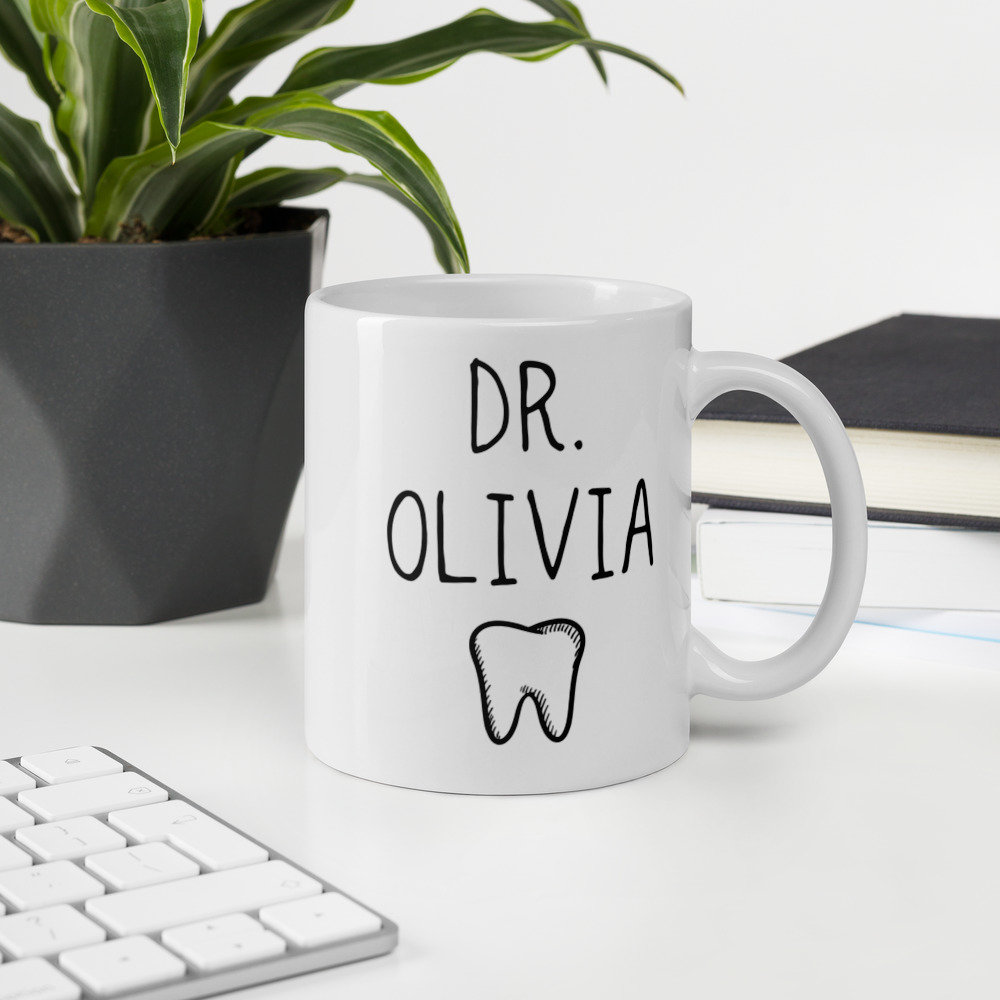 Personalized Dentist Mug Dentist Name Mug Dental Graduate - Etsy