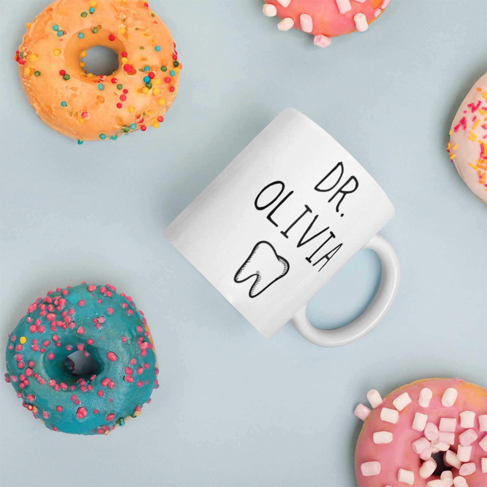 Personalized Dentist Mug Dentist Name Mug Dental Graduate - Etsy