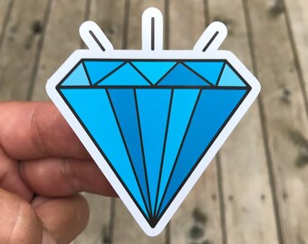 Diamond stickers | Etsy