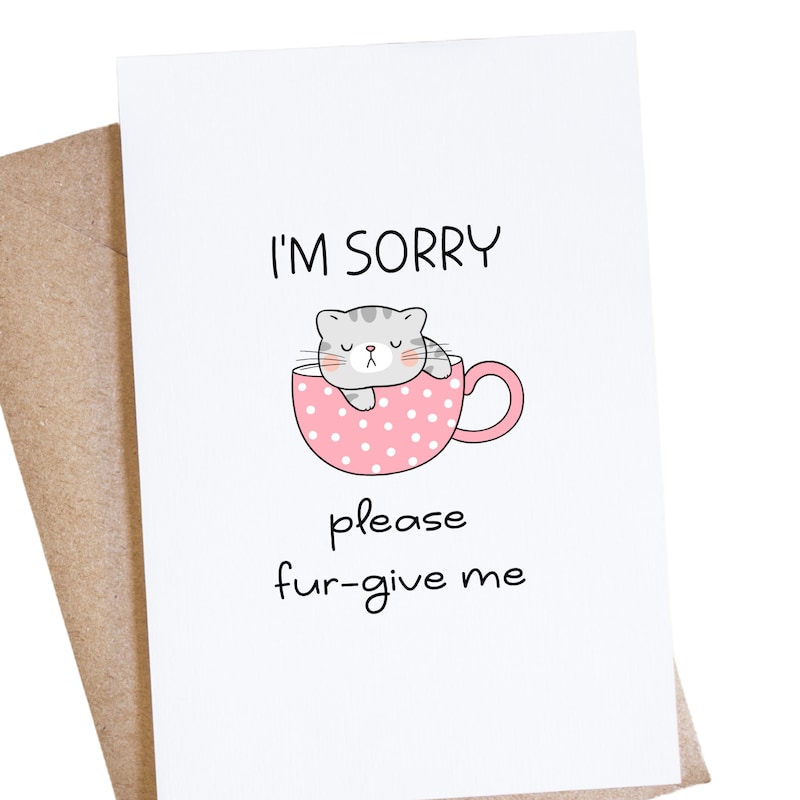 Apology Cards - Etsy