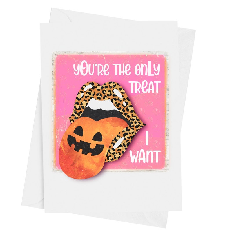 Sexy Halloween Card Etsy