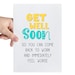 Funny Coworker Get Well Soon Card - Etsy